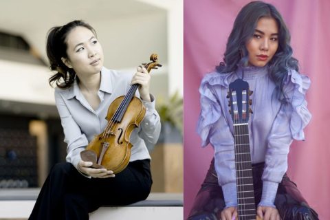 JIJI, guitar; Danbi Um, violin | DACAMERA of Houston